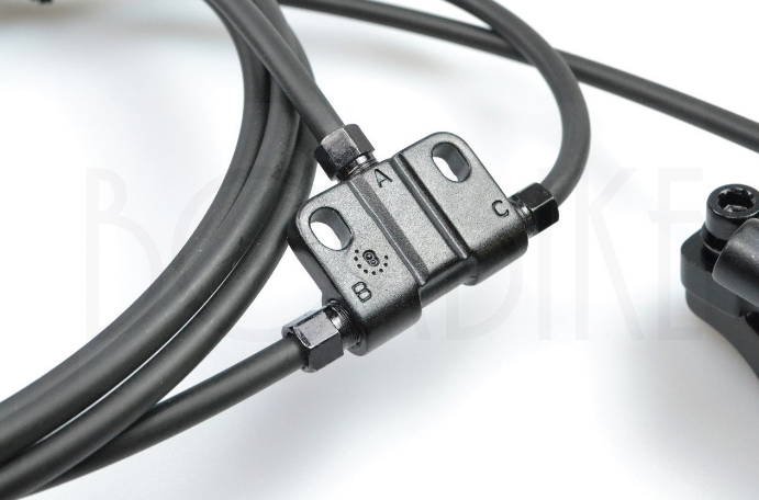 Tektro Auriga Twin+ Skivebrems Venstre Dobbel, HD-T745, 200/70/70cm, u/skiver - Deler